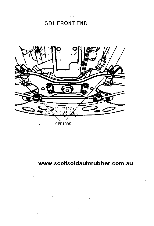 Rover SD1, SE2, 3500, 2600, 2200, 2000
